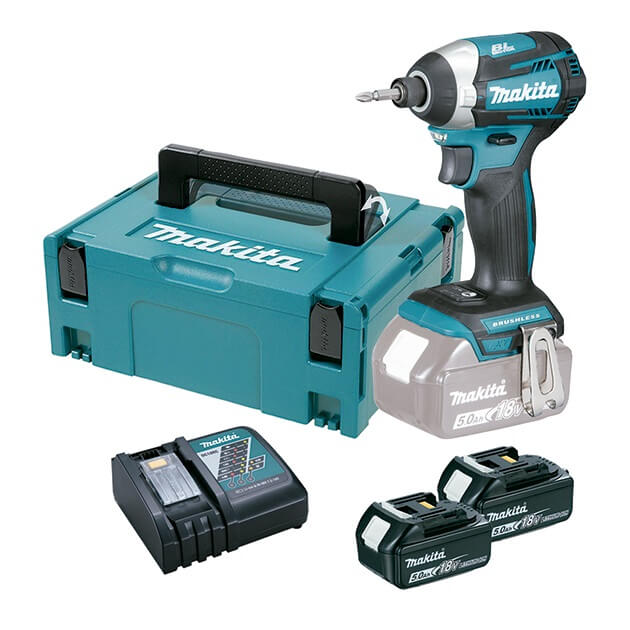 Atornillador De Impacto A Batería Makita Dtd154 Bl 18v C Turró