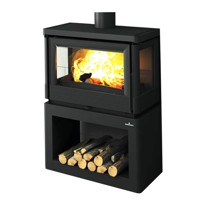 Bronpi VERSALLES - Estufa de leña con turbina | C.Turró