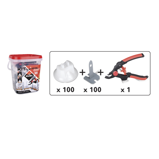 Kit Tile Level Quick Rubi [02941] | Comprar online en C.Turró